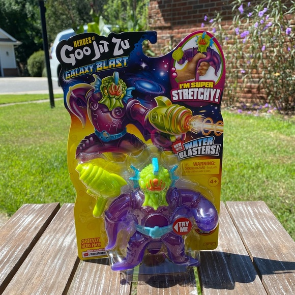Goo Jit Zu | Toys | Heroes Of Goo Jit Zu Galaxy Blast Hero Pack Orbitox ...